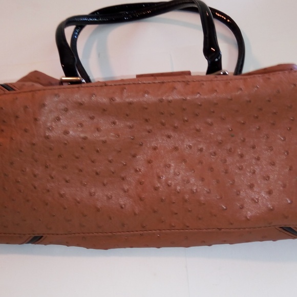 Cato | Bags | Cato Womens Faux Ostrich Embossed Tote Handbag | Poshmark